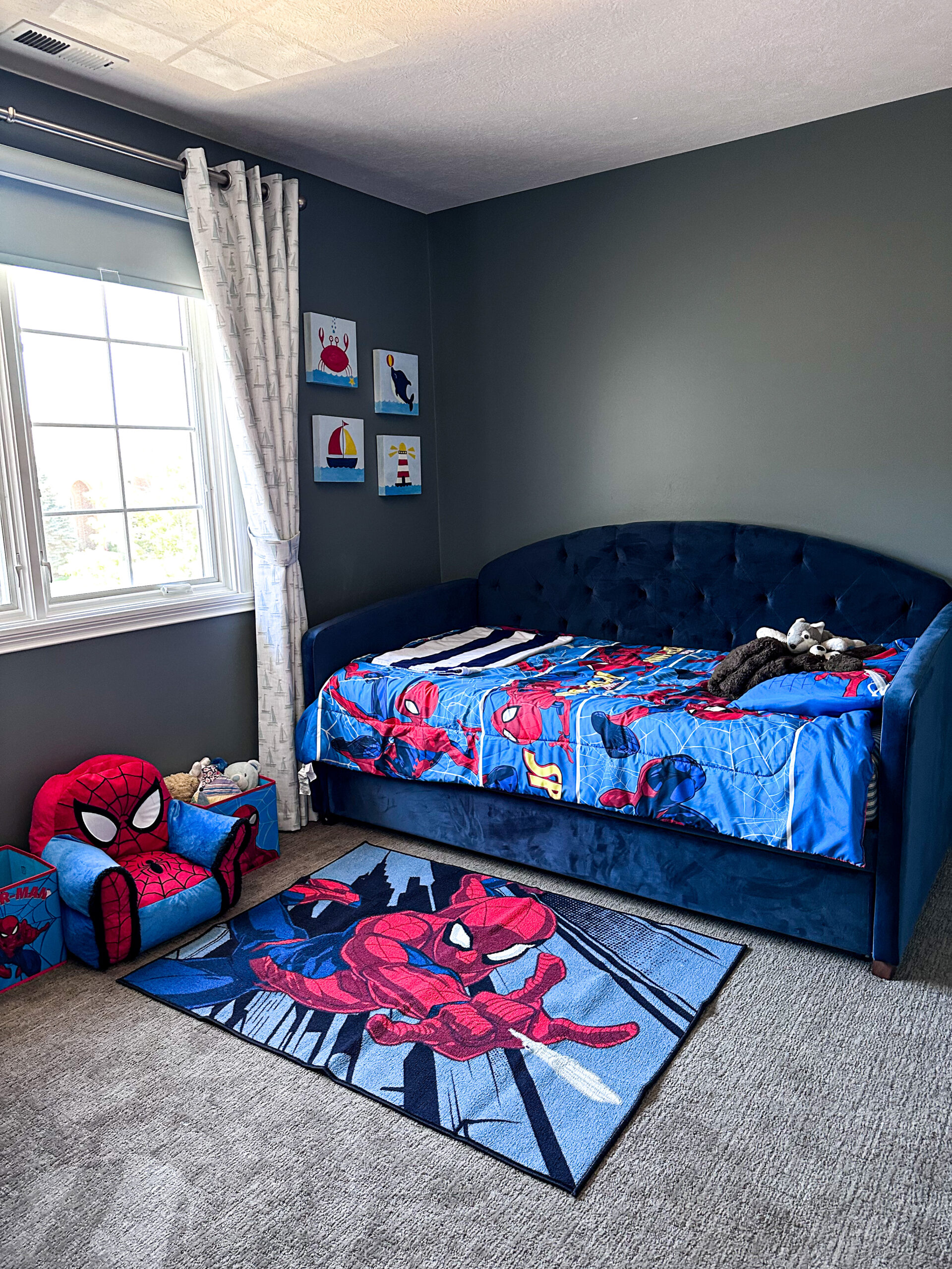 Ultimate Spider-Man Big-Boy Bedroom - The Good Wrench