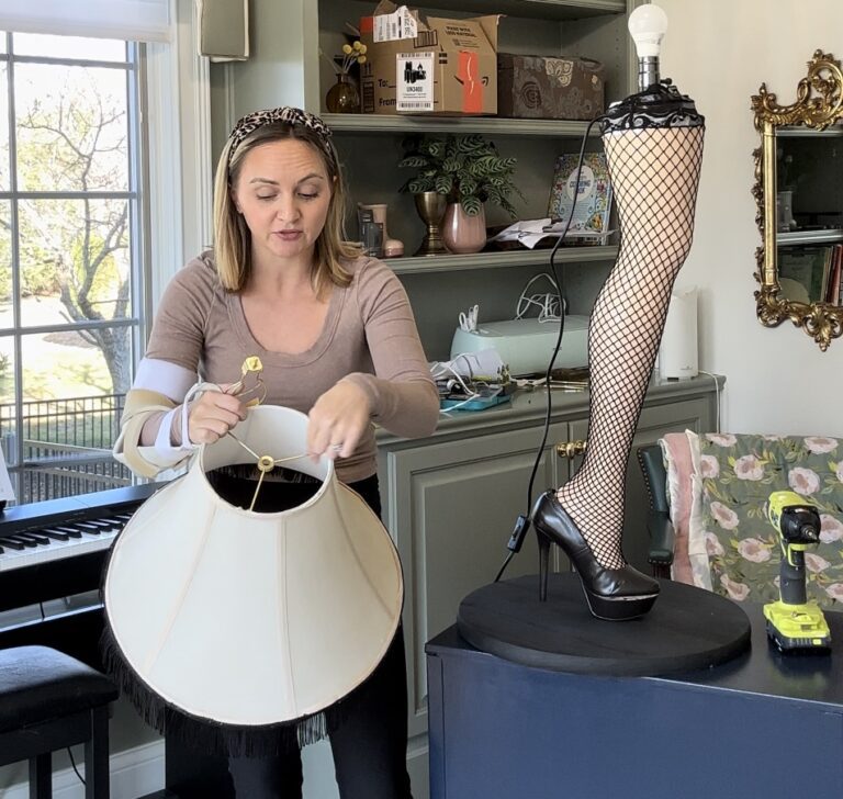 How to Make A Leg Lamp: A Christmas Story Classic DIY - The Good Wrench
